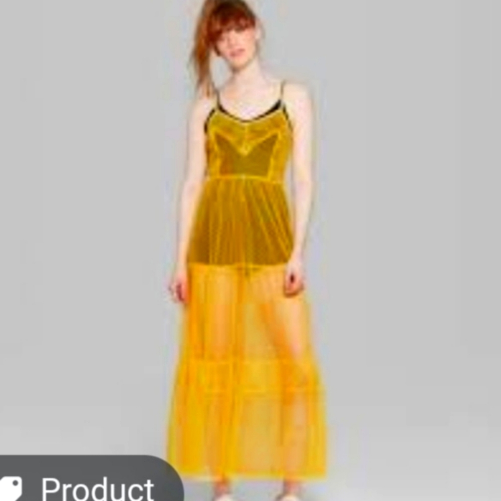 Beautiful Sheer Long Duster Dress (S) - Gem